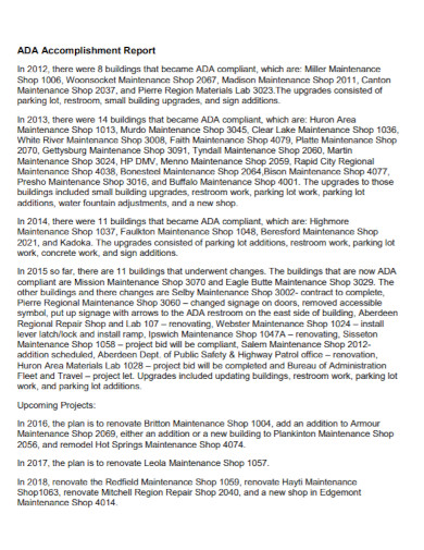 Accomplishment Report - 15+ Examples, Format, Pdf | Examples