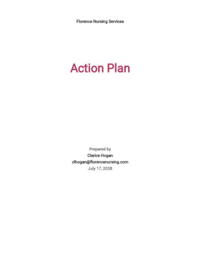 Nursing Action Plan - 10+ Examples, Format, Pdf | Examples