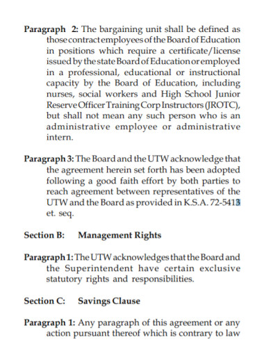 Teacher Employment Agreement - 3+ Examples, Format, Pdf