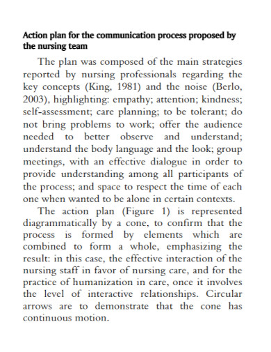 Nursing Action Plan - 10+ Examples, Format, Pdf | Examples