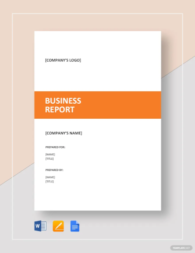 Business Narrative Report - 7+ Examples, Format, Pdf | Examples