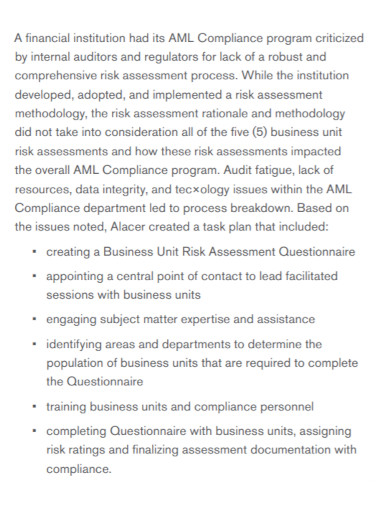 Business Risk Assessment - 10+ Examples, Format, Pdf | Examples
