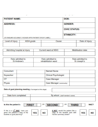 Clinical Needs Assessment - 3+ Examples, Format, Pdf | Examples