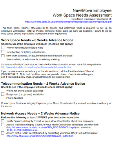 Employee Needs Assessment - 10+ Examples, Format, Pdf