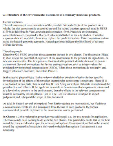 8+ Veterinary Risk Assessment Examples [ Animals, Covid-19, Vaccination ...