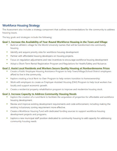 Housing Needs Assessment - 10+ Examples, Format, Pdf | Examples