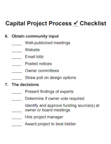 3+ Project Status Report Checklist Examples in PDF | Examples