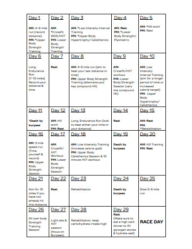 30 Day Hiit Workout Plan Pdf Infoupdate 30 Day Hiit Workout Plan Pdf Infoupdate