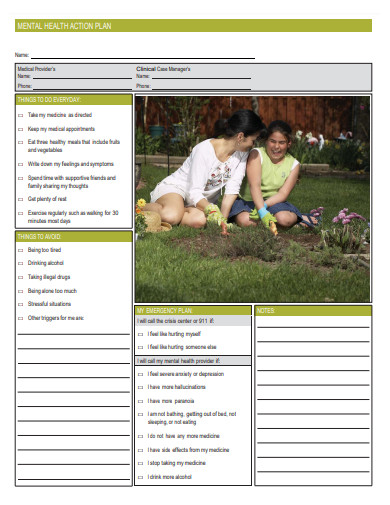 Health Action Plan - 10+ Examples, Format, Pdf | Examples