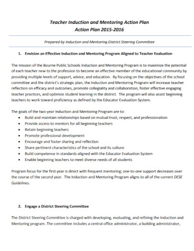 Action Plan for Teachers - 6+ Examples, Format, Pdf | Examples