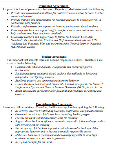 Teacher Student Agreement - 10+ Examples, Format, Pdf | Examples