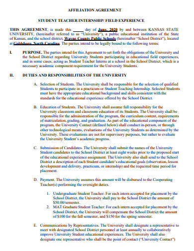 Teacher Student Agreement - 10+ Examples, Format, Pdf | Examples