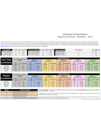 Individual School Report - Examples, Format, How to Write, Pdf