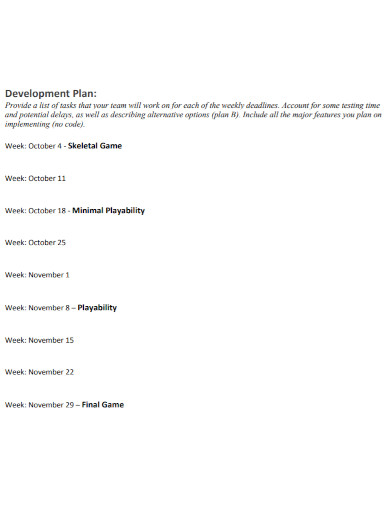 10+ Game Development Proposal Examples [ Project, Simulation, Adventure ...