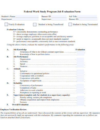 Job Knowledge Evaluation - Examples, Format, How to Write, Pdf