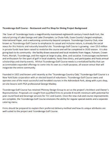 10+ Restaurant Project Proposal Examples [ Cafe, Hotel, Food ] | Examples