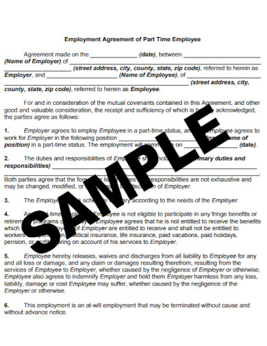 Contract Employment Agreement - 10+ Examples, Format, Pdf | Examples