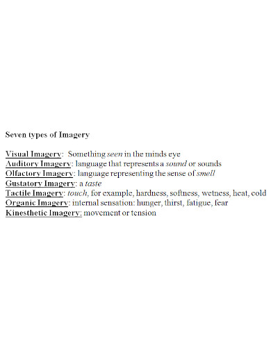 Types Of Imagery Examples Locednice