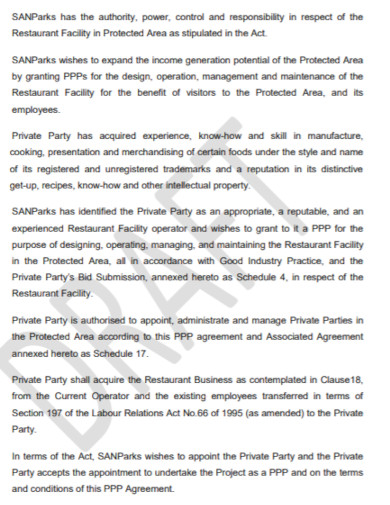 6+ Restaurant Partnership Agreement Examples in MS Word | Google Docs ...