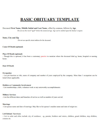 Writing Your Own Obituary Exercise Hardelfaruolo