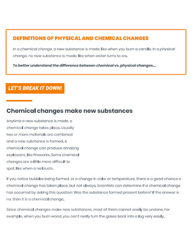 Chemical Energy - 100+ Examples, How to Discern, PDF