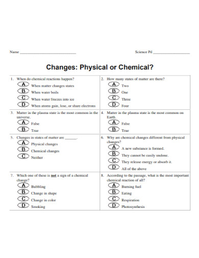 Chemical Energy - 100+ Examples, How to Discern, PDF