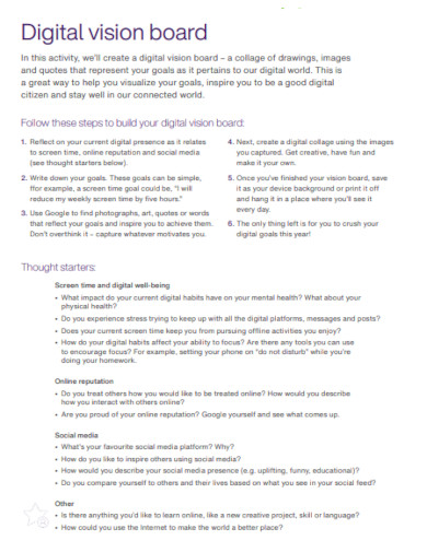 Vision Board - 100+ Examples, Format, How to Make, Pdf