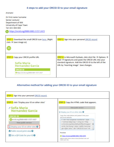34+ Signature Examples in PDF, DOCS | Examples