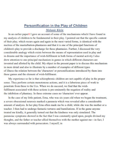 37+ Personification Definition and Examples - PDF, Docs | Examples