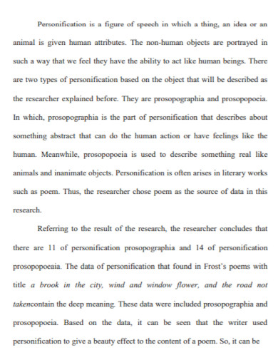 37+ Personification Definition and Examples - PDF, Docs | Examples