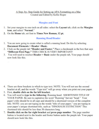 24+ APA Format Book - Examples, PDF | Examples