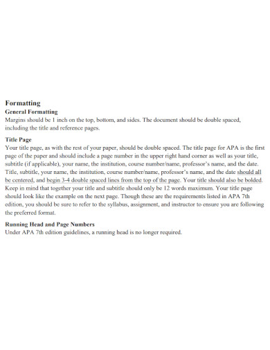 24+ APA Format Book - Examples, PDF | Examples