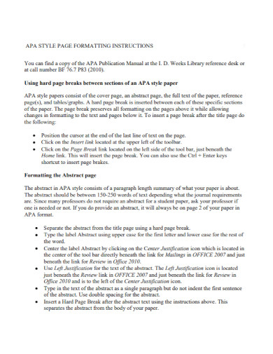 APA Format 100 Examples Format Pdf Examples