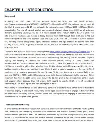 Student Survey Report - 10+ Examples, Format, Pdf | Examples