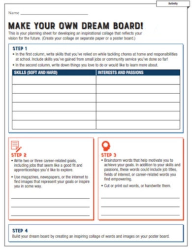 Dream Board - 100+ Examples, Format, Pdf | Examples