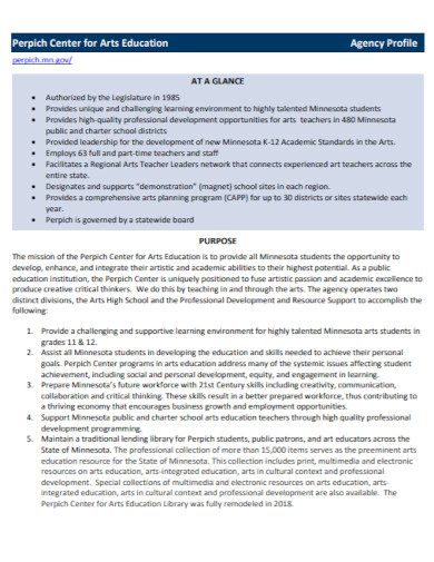 10+ Agency Profile Examples [ Insurance, Property, Sales ] | Examples