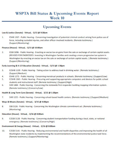 Event Report - 10+ Examples, Format, Pdf | Examples