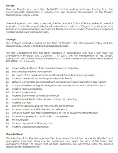 7+ Construction Project Risk Management Plan Examples in MS Word ...