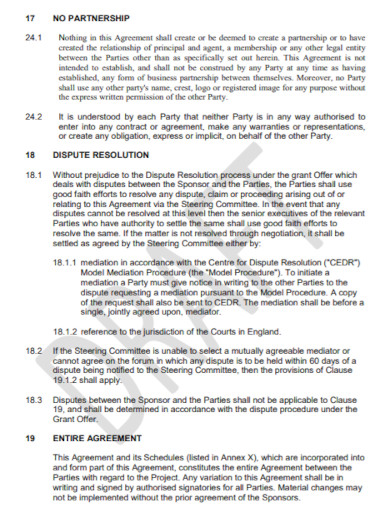 Partnership Collaboration Agreement - 3+ Examples in PDF