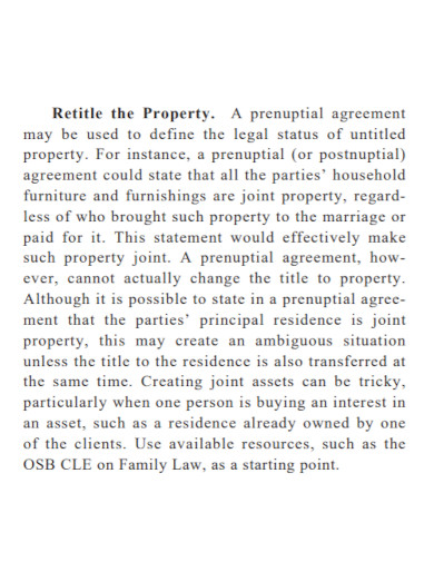 Postnuptial Property Agreement - 5+ Examples, Format, How to Write, Tips