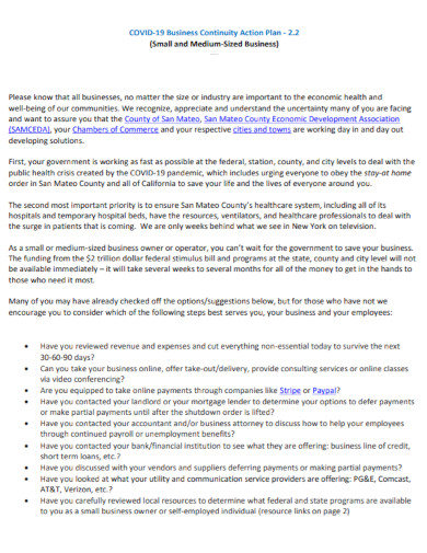 Small Business Action Plan - 10+ Examples, Format, Pdf | Examples