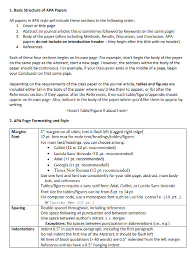 APA 7 - Example, Format, PDF | Examples
