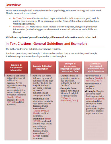 APA 7 - Example, Format, PDF | Examples