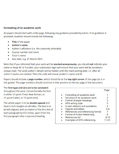 APA 7 - Example, Format, PDF | Examples