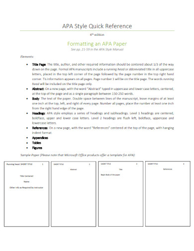 9+ APA 7 Paper Examples in PDF, MS Word, Apple Pages | Examples