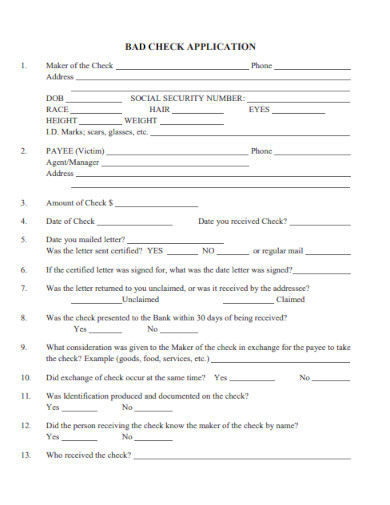 Check - Examples, PDF | Examples