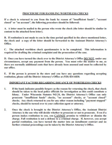 Check - Examples, PDF | Examples