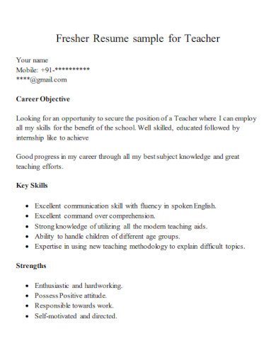 Resume Objective Examples Format Sample Examples
