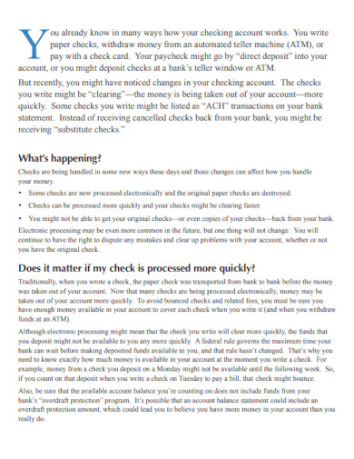 Check - Examples, PDF | Examples
