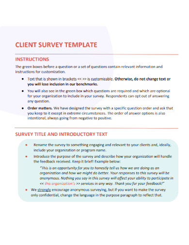 Survey Question - Examples, PDF | Examples
